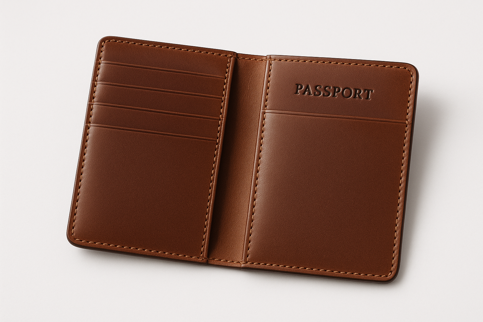 Leather Passport and Card Case – BloominBag